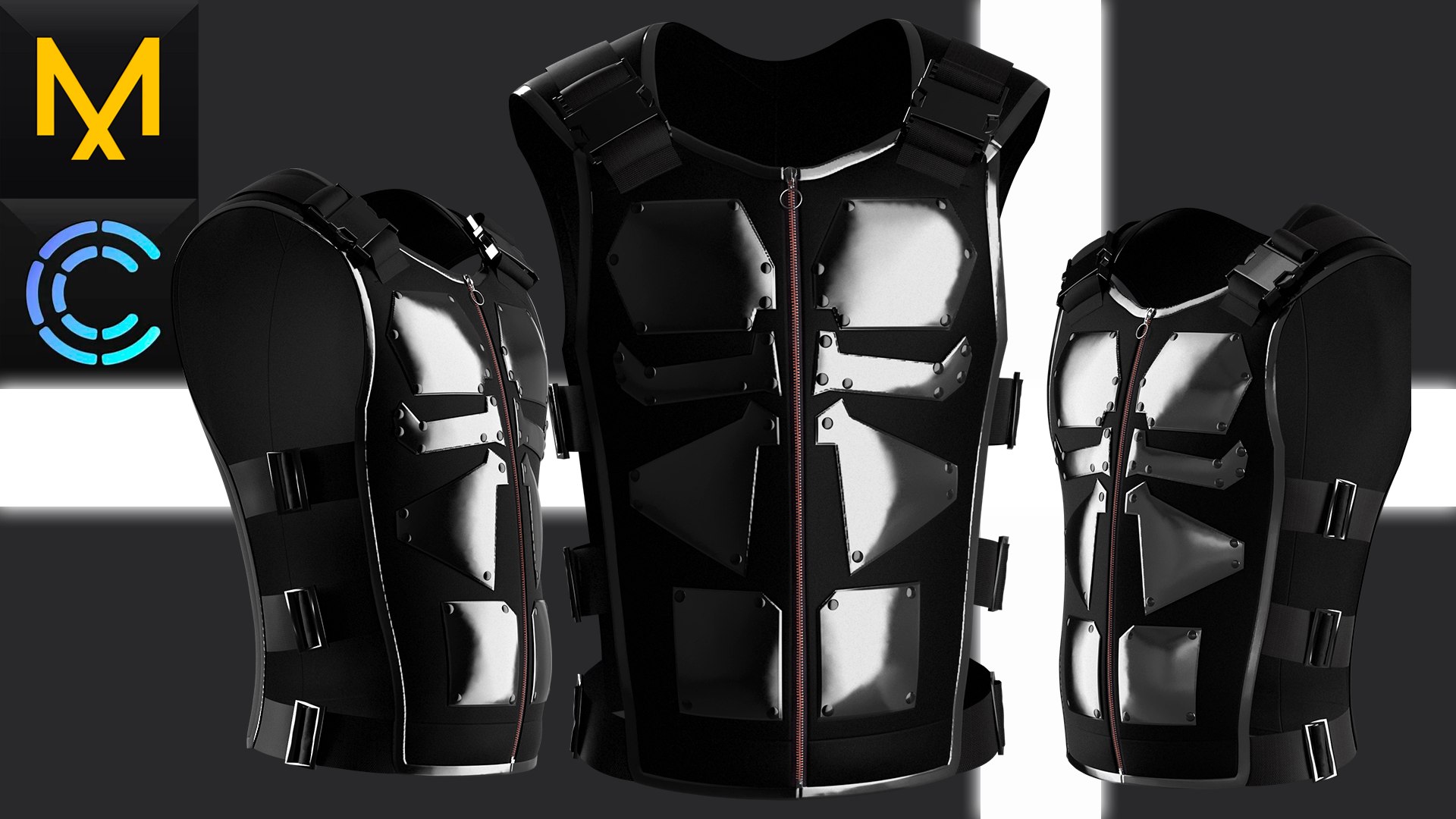 Tactical Vest Marvelous Clo3D Tactical Vest 3D Model - TurboSquid 1795636