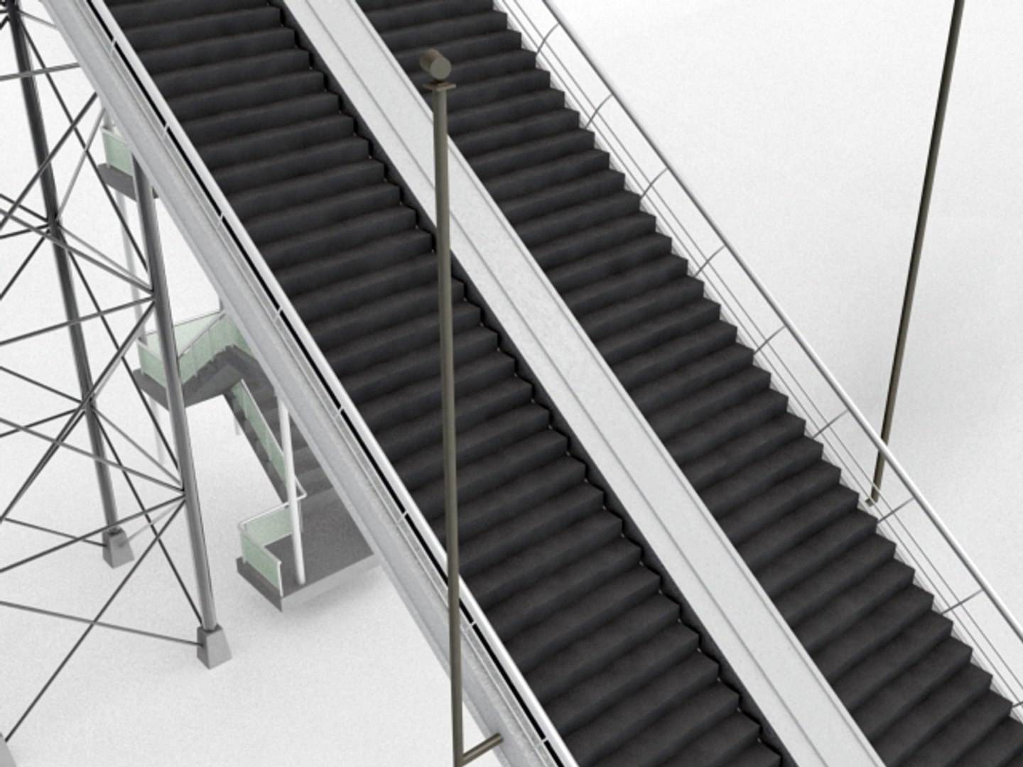 3d Model Ski Jumping Ramp