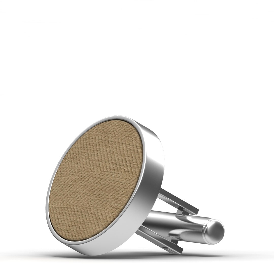 3d Cufflink Model