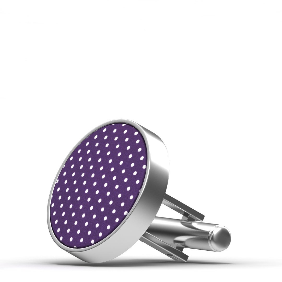 3d Cufflink Model