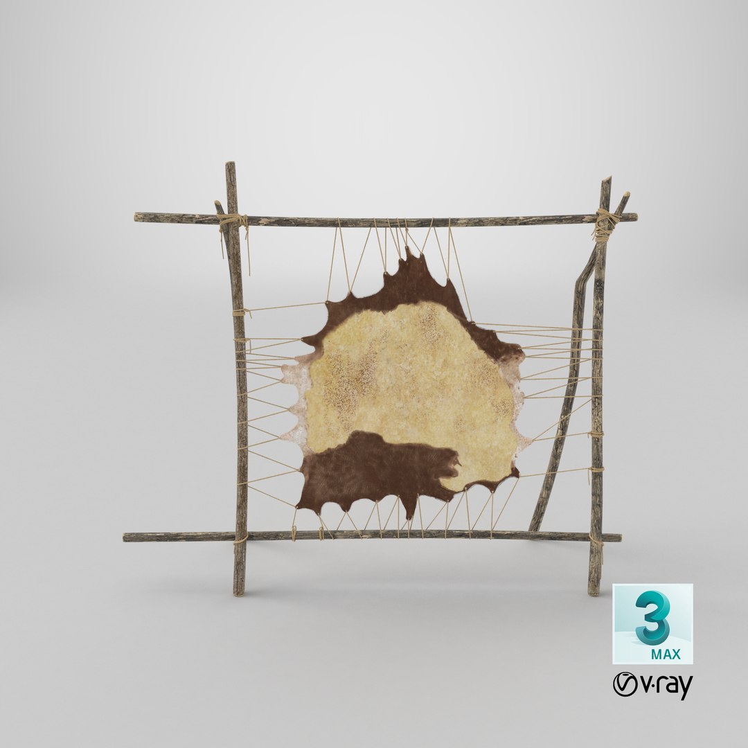 3d leather tanning rack