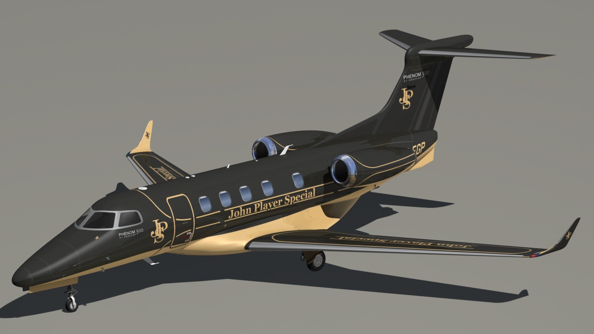 Embraer Phenom 300 Jps 3D Model - TurboSquid 1671148