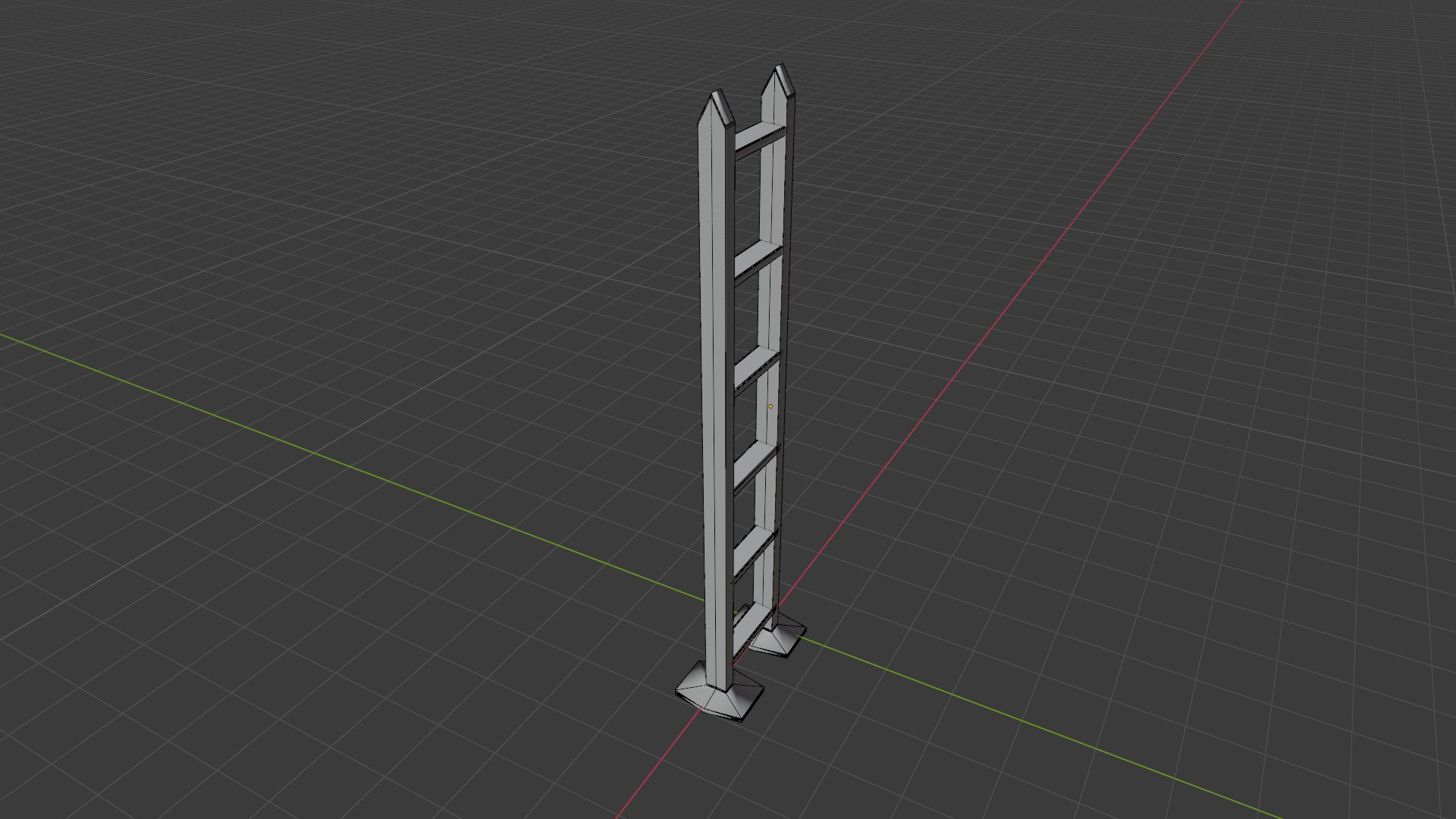Free 3D Model Ladder Wooden Ladder Asset - TurboSquid 2451433