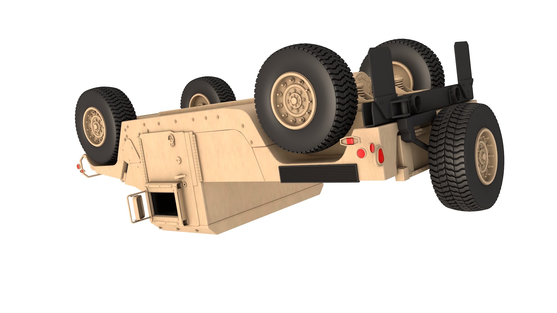 3D HMMWV M998 Desert model - TurboSquid 2183865