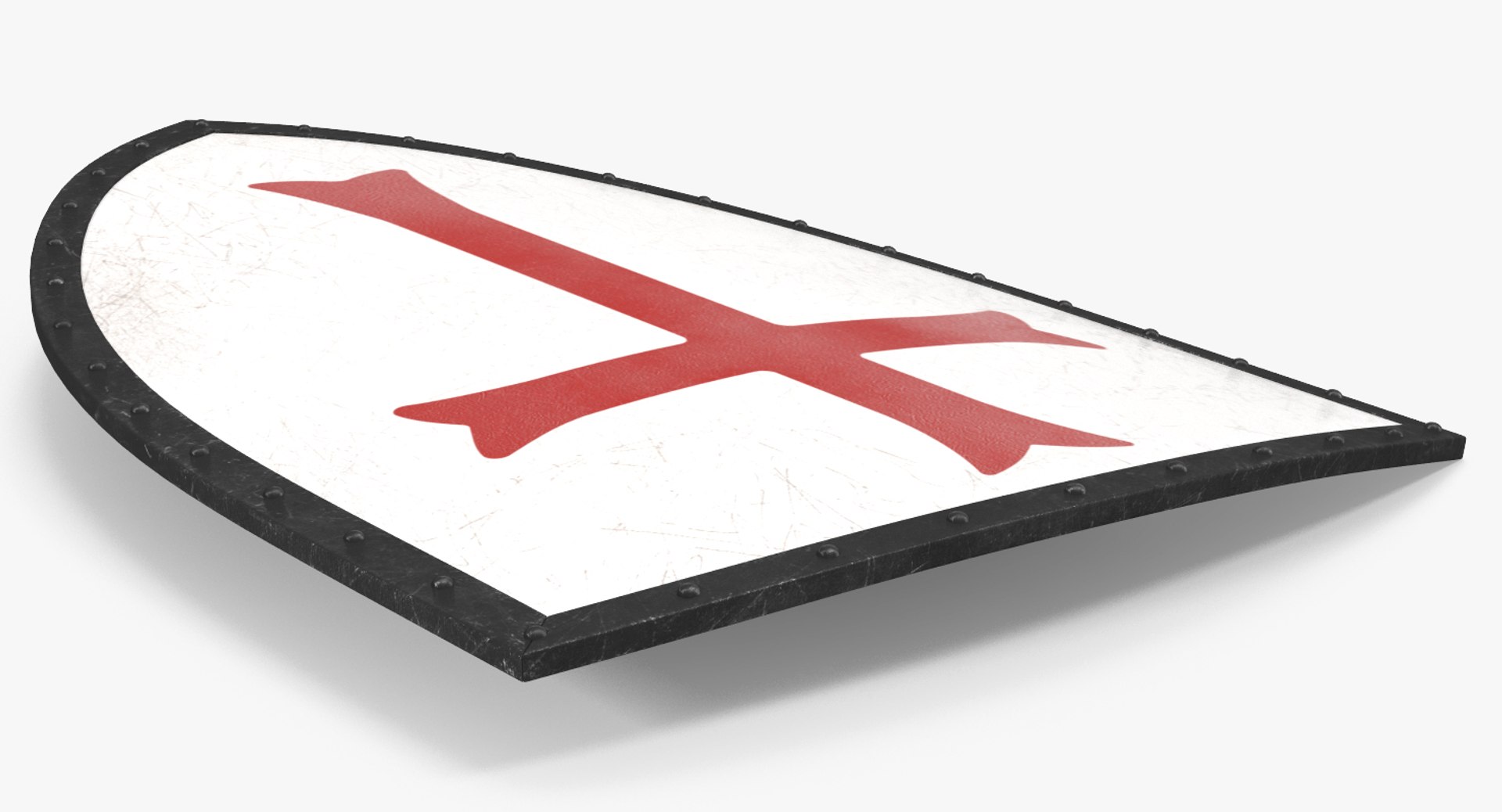 3d Knights Templar Shield