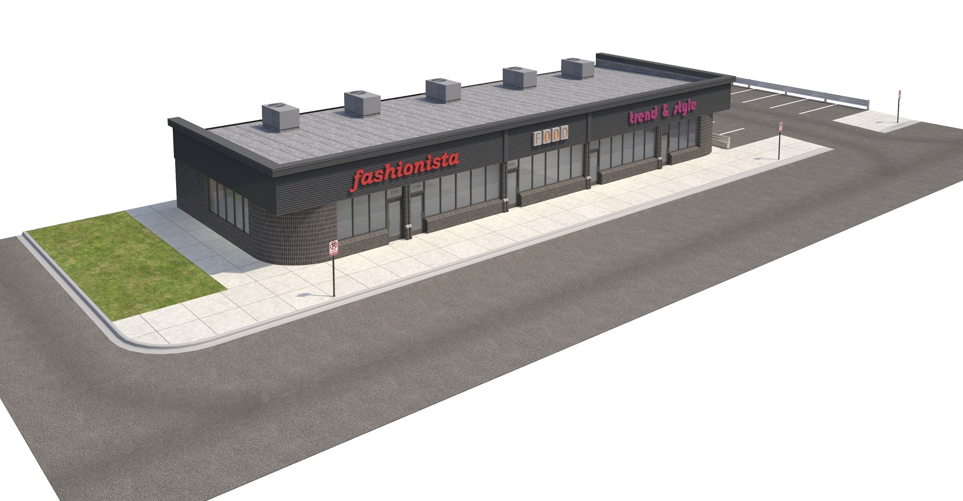 Store retailer mall 3D - TurboSquid 1653722