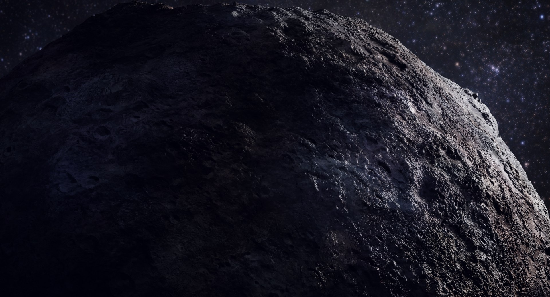 3d Psyche Asteroid Metallic S Model