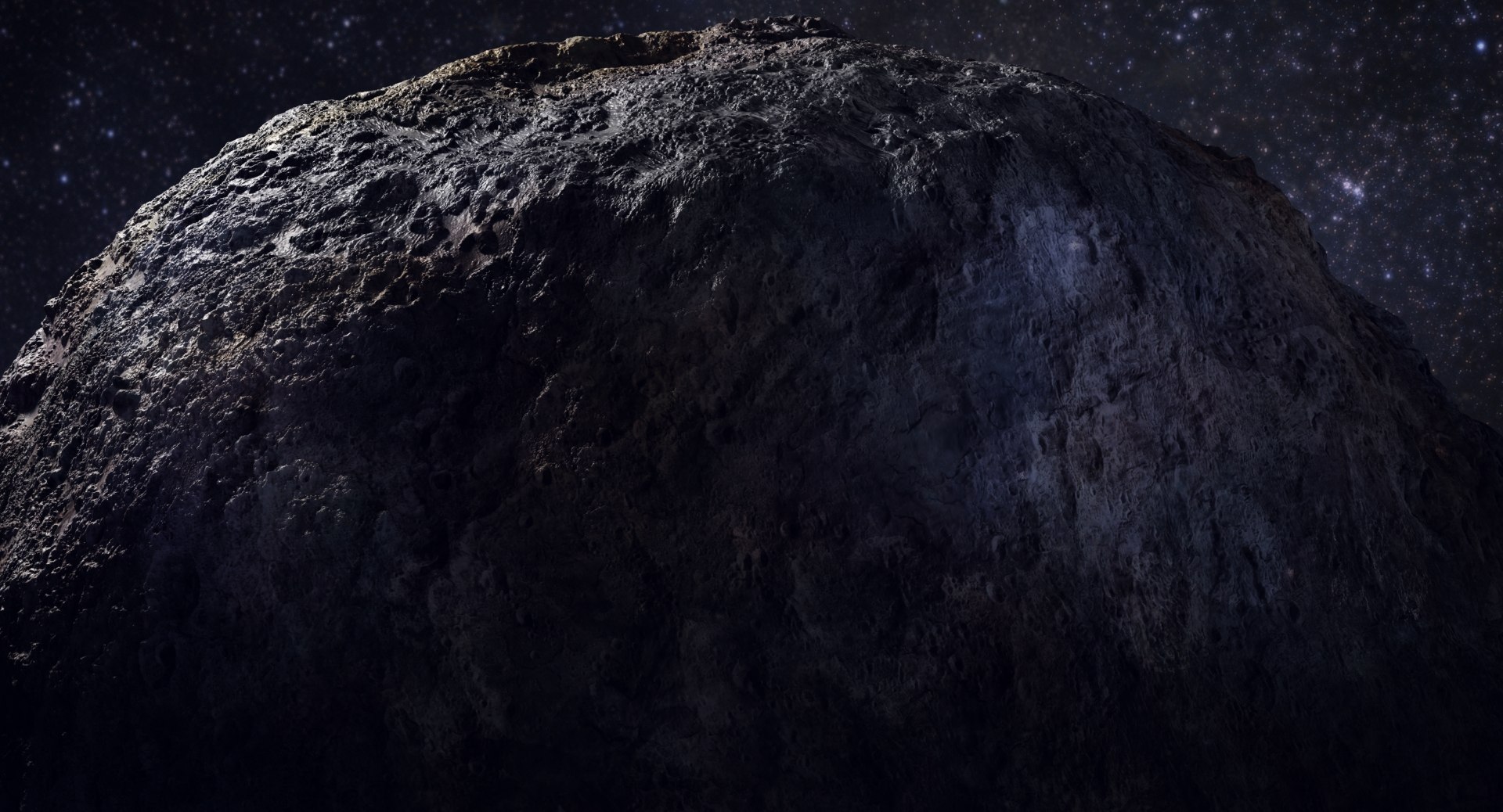 3d Psyche Asteroid Metallic S Model