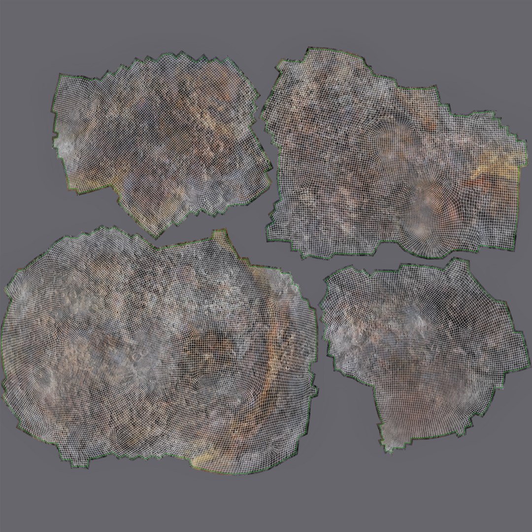 3d psyche asteroid metallic s model