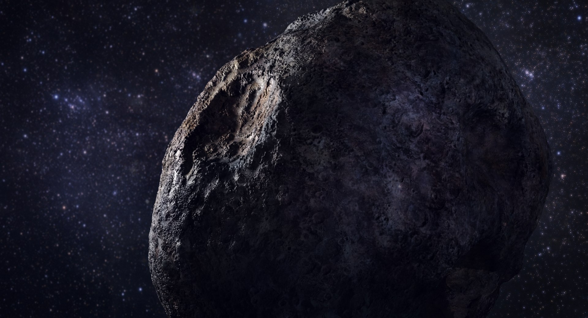 3d Psyche Asteroid Metallic S Model
