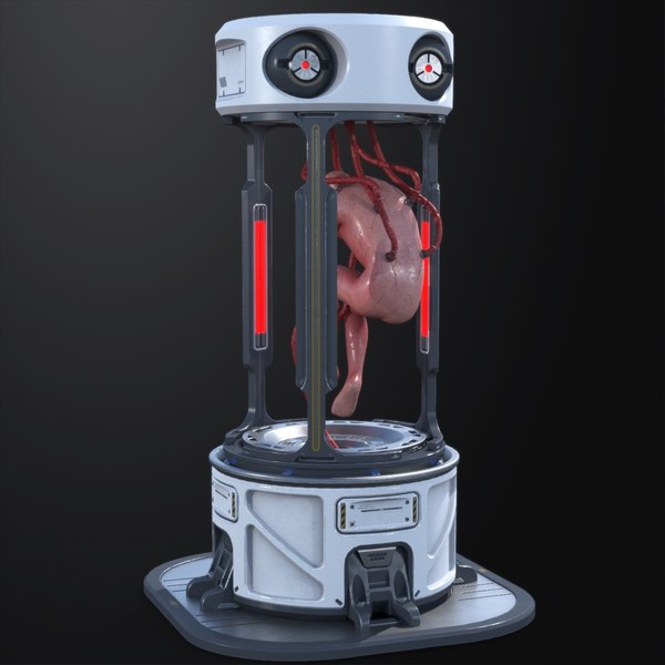 Ready sci-fi cloning device 3D model - TurboSquid 1461181