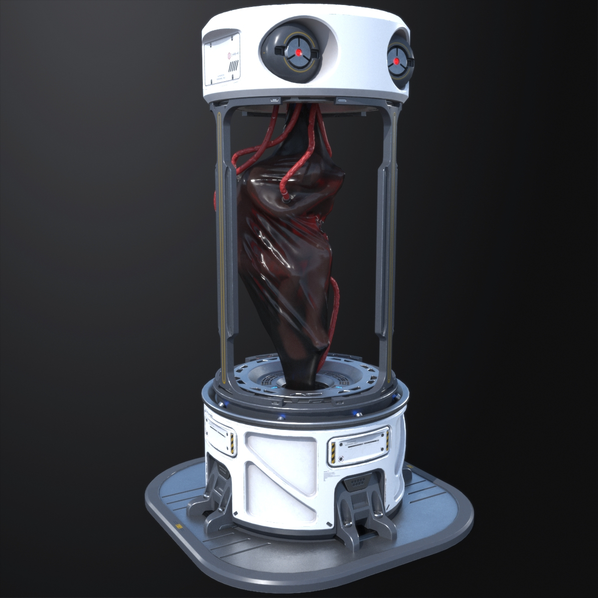 Ready sci-fi cloning device 3D model - TurboSquid 1461181