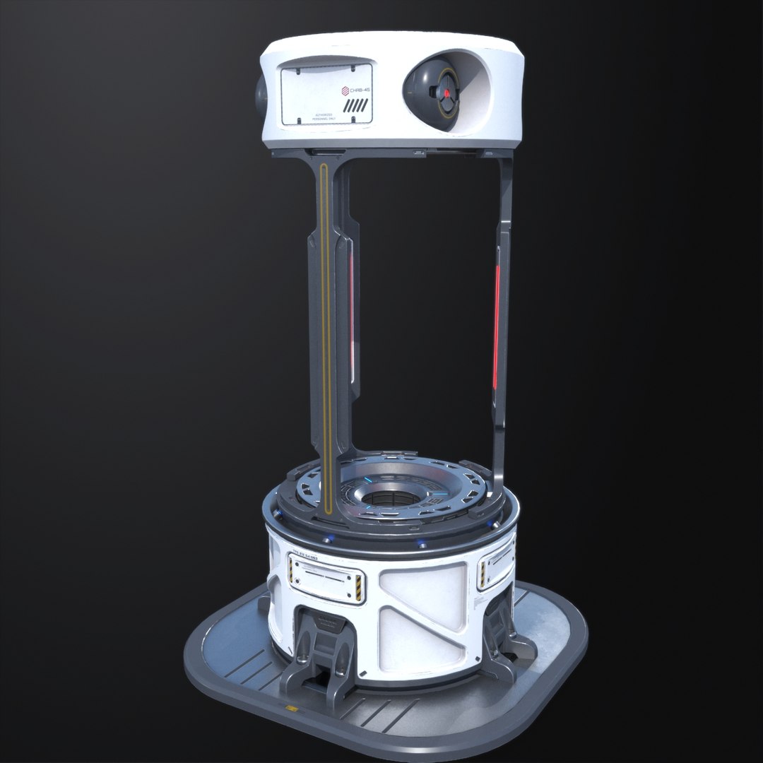 Ready Sci-fi Cloning Device 3D Model - TurboSquid 1461181
