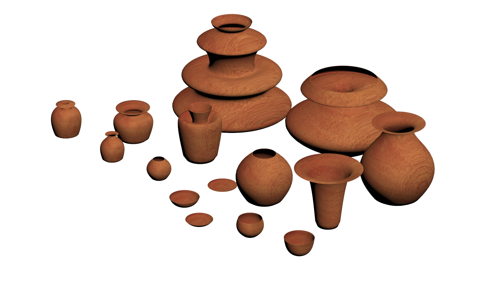 3D Pottery Set - Pack - TurboSquid 1461147