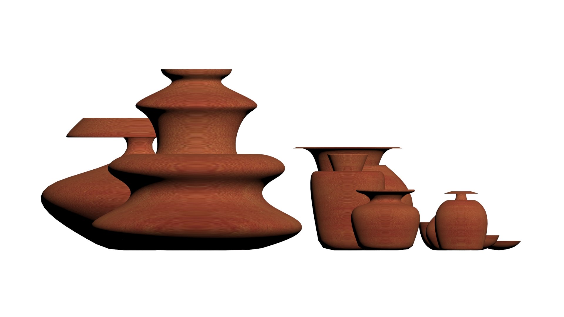 3D Pottery Set - Pack - TurboSquid 1461147