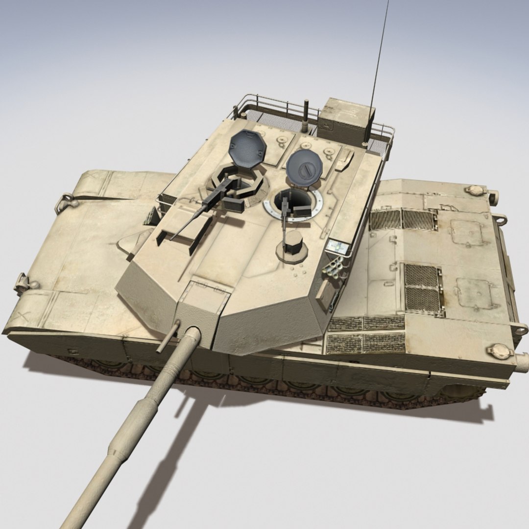 M1 Abrams Tank 3d Model