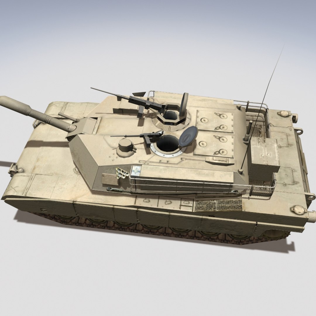 M1 Abrams Tank 3d Model