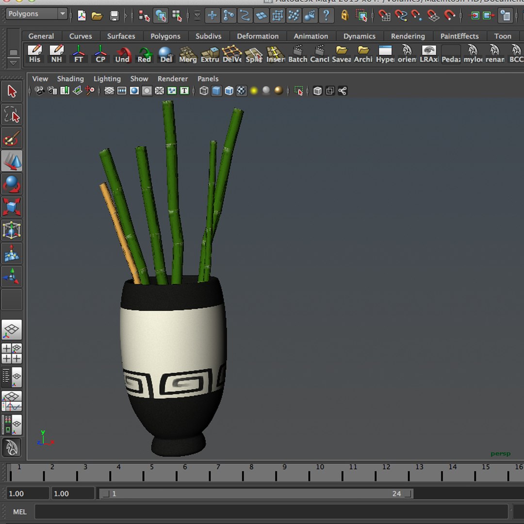 Bamboo 3d Max