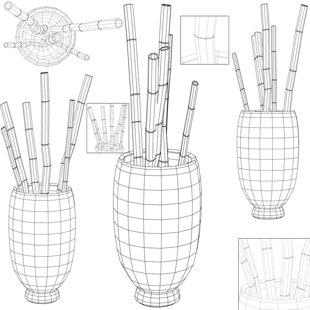 Bamboo 3d Max