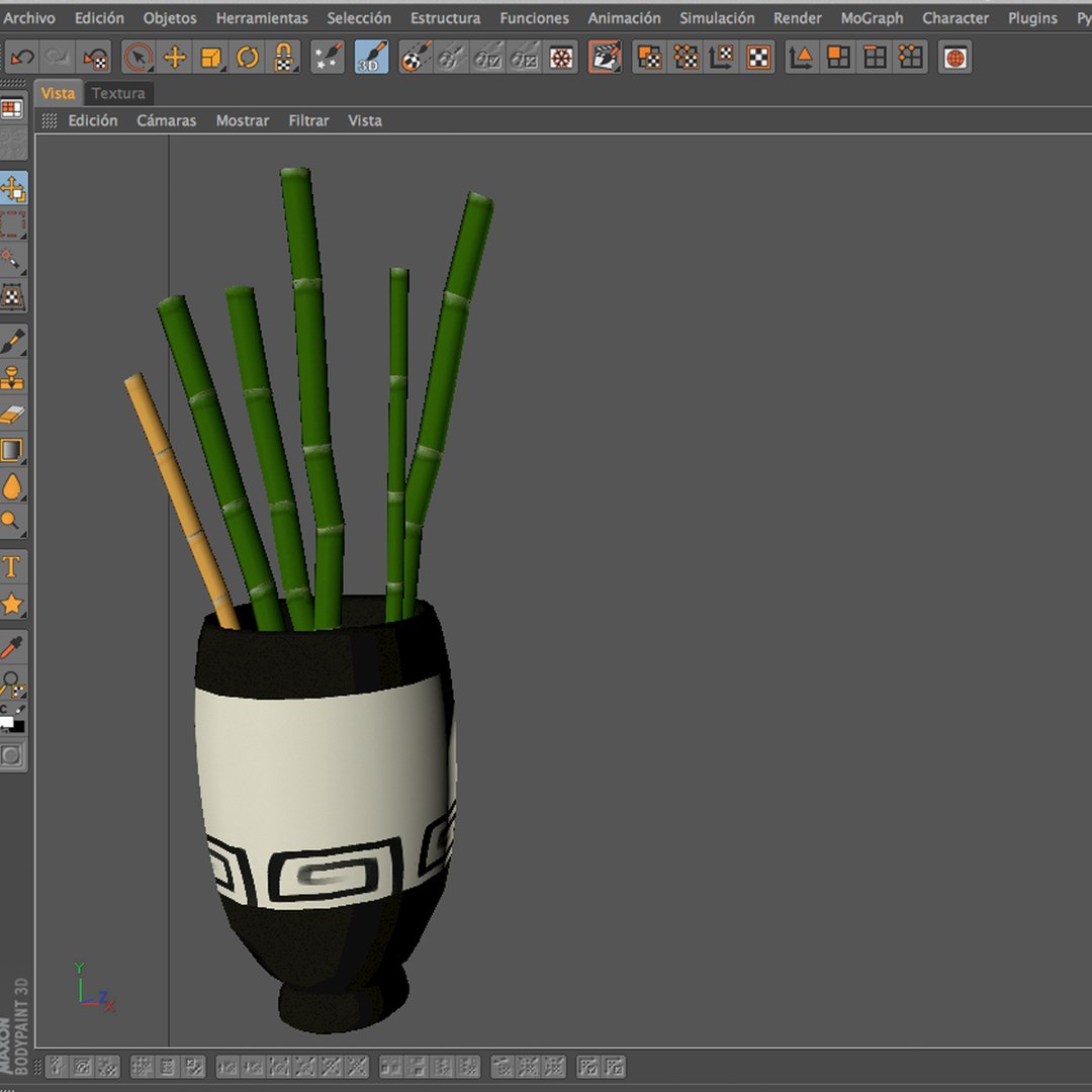 Bamboo 3d Max