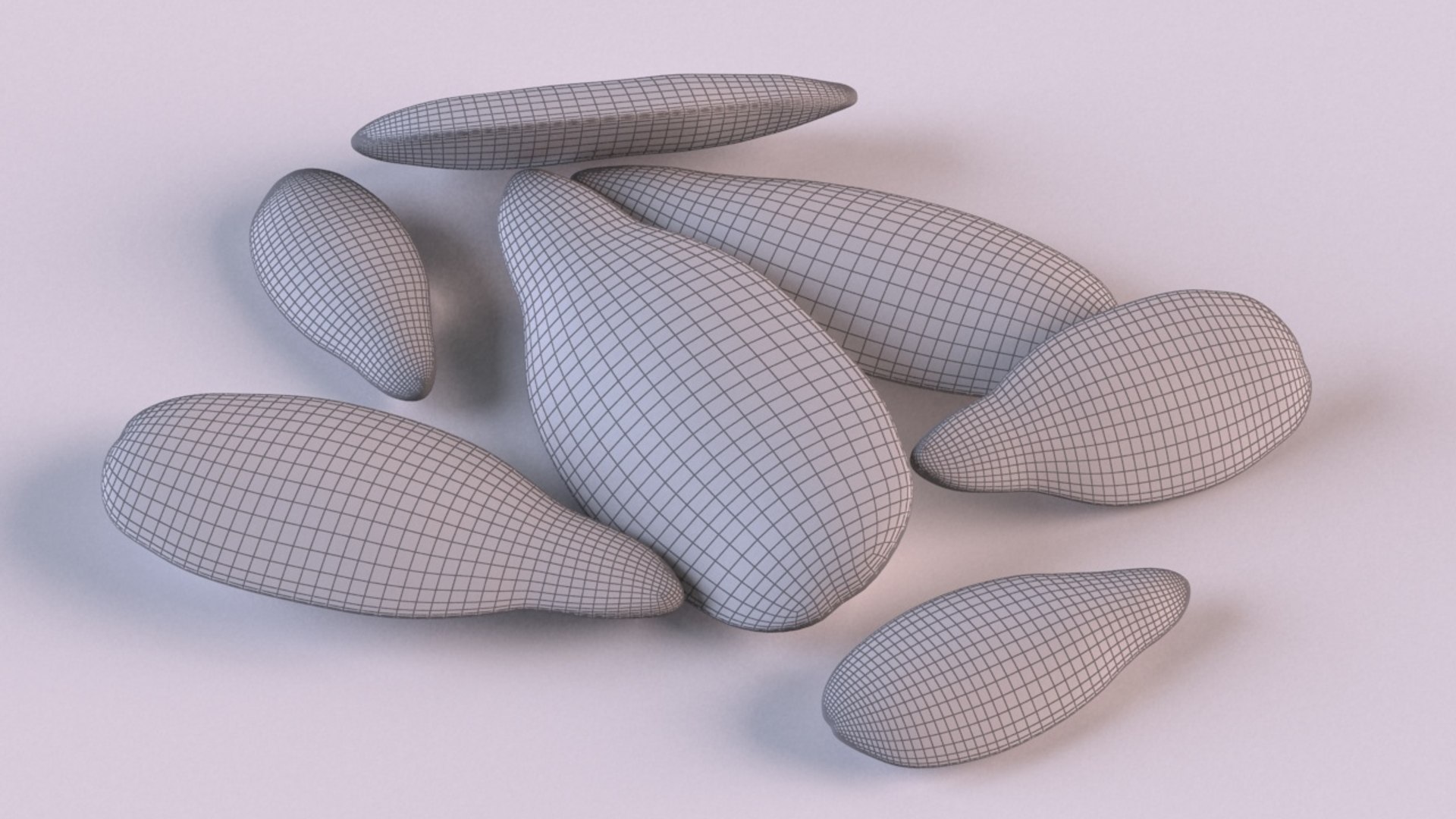 3D Sesame Seeds Plants - TurboSquid 1657423