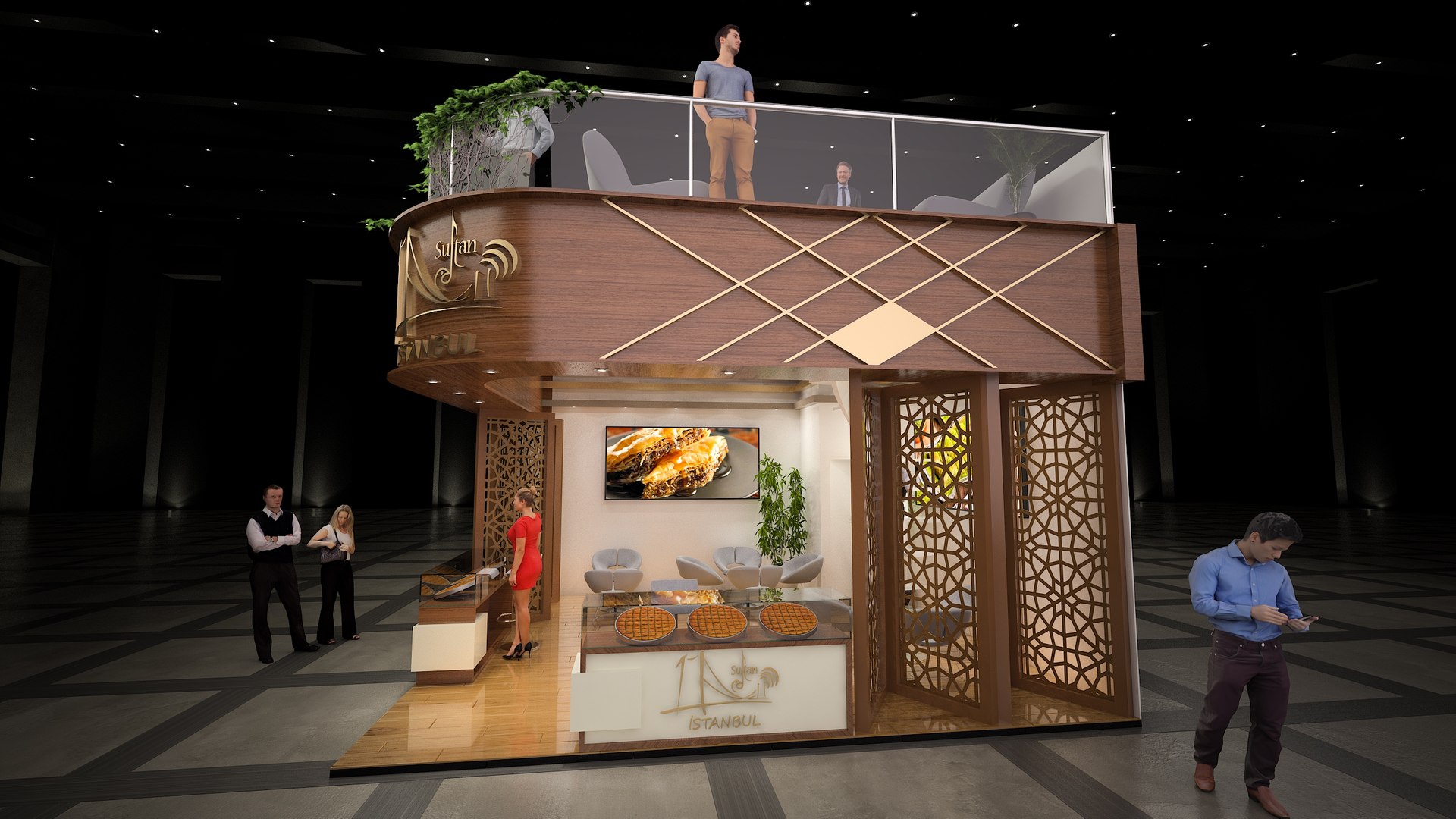 3D Fair Exhibition Model - TurboSquid 1360918