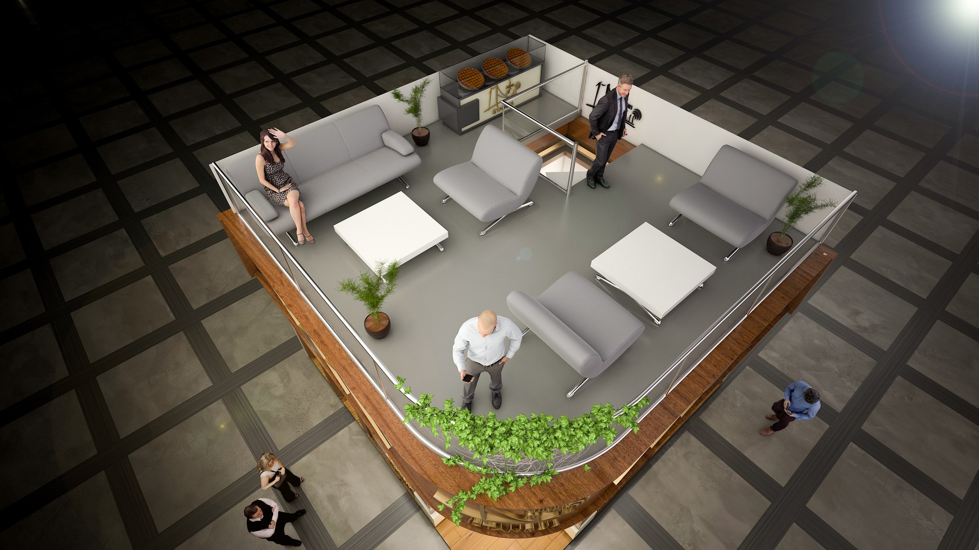 3D Fair Exhibition Model - TurboSquid 1360918