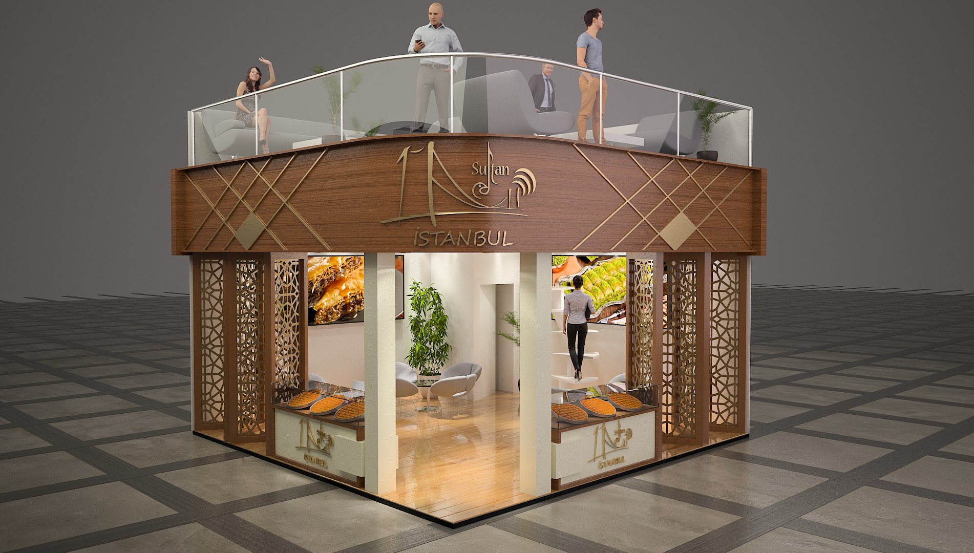 3D Fair Exhibition Model - TurboSquid 1360918