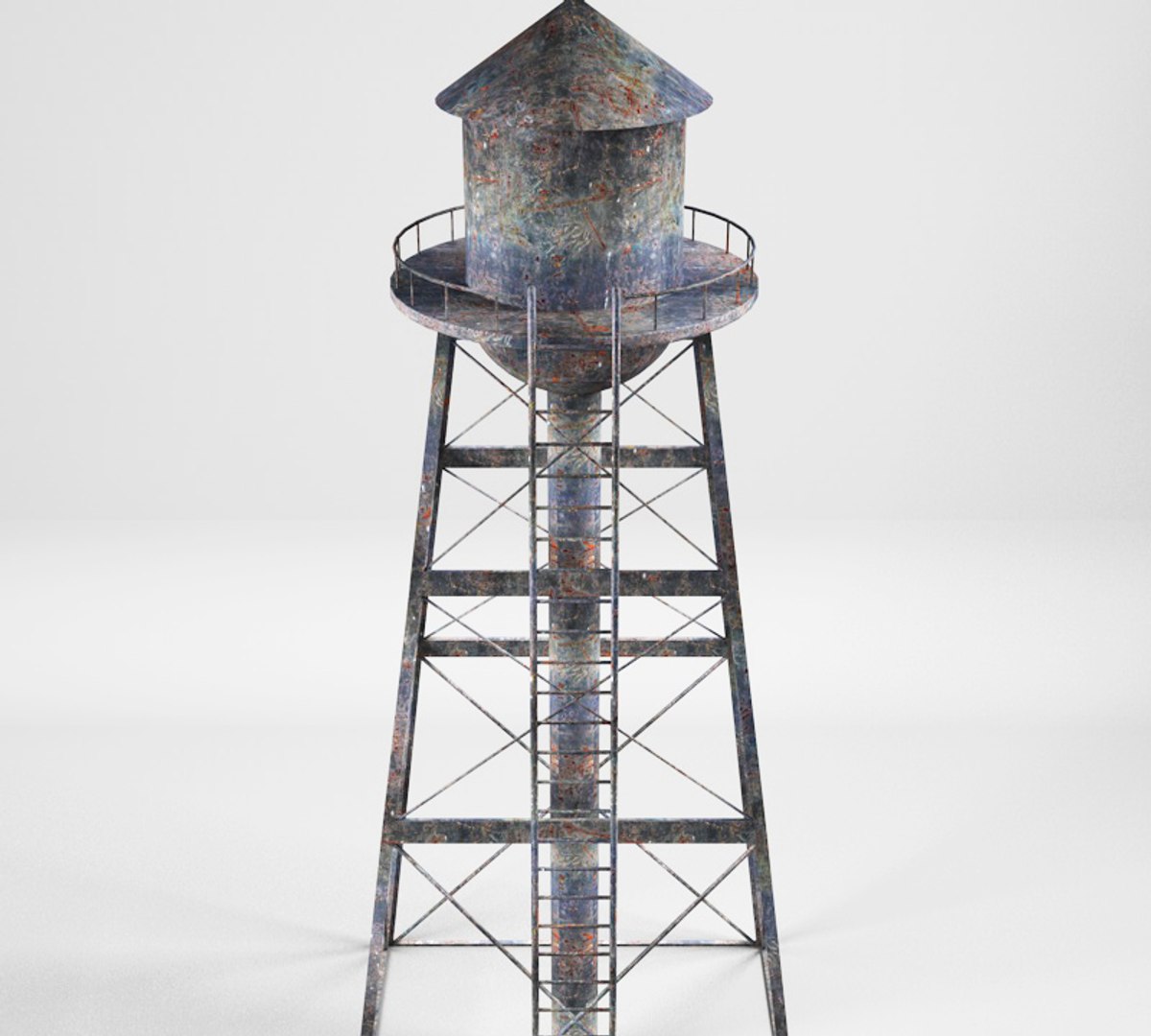 3d Model Of Water Tank