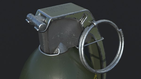 Grenade m61 3D model - TurboSquid 1676009