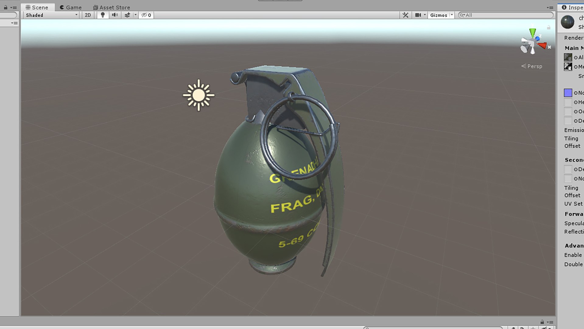 Grenade M61 3D Model - TurboSquid 1676009