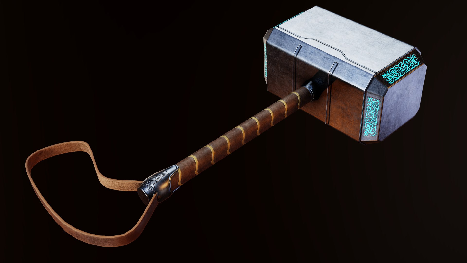 3D Model Mjolnir Games - TurboSquid 1480044