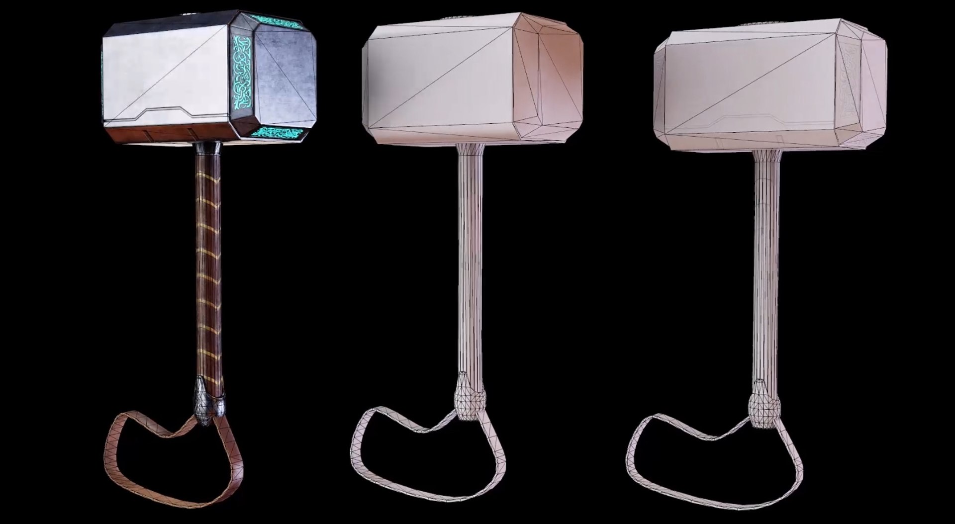 3D Model Mjolnir Games - TurboSquid 1480044