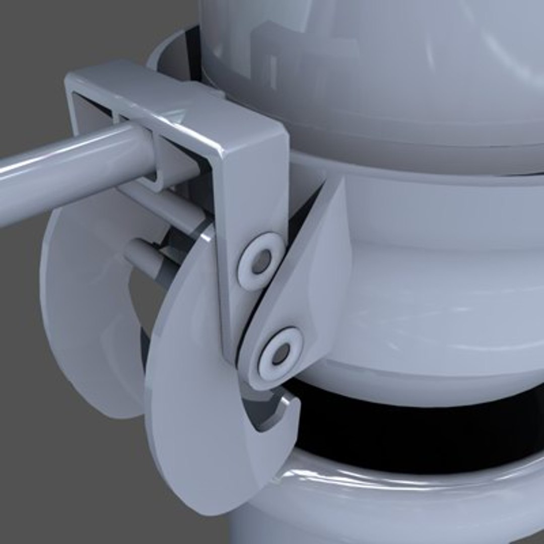 Pipe Union Link 3d Model