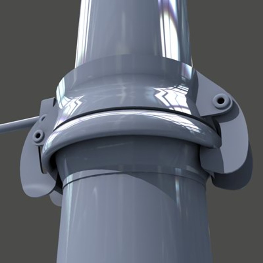 Pipe Union Link 3d Model