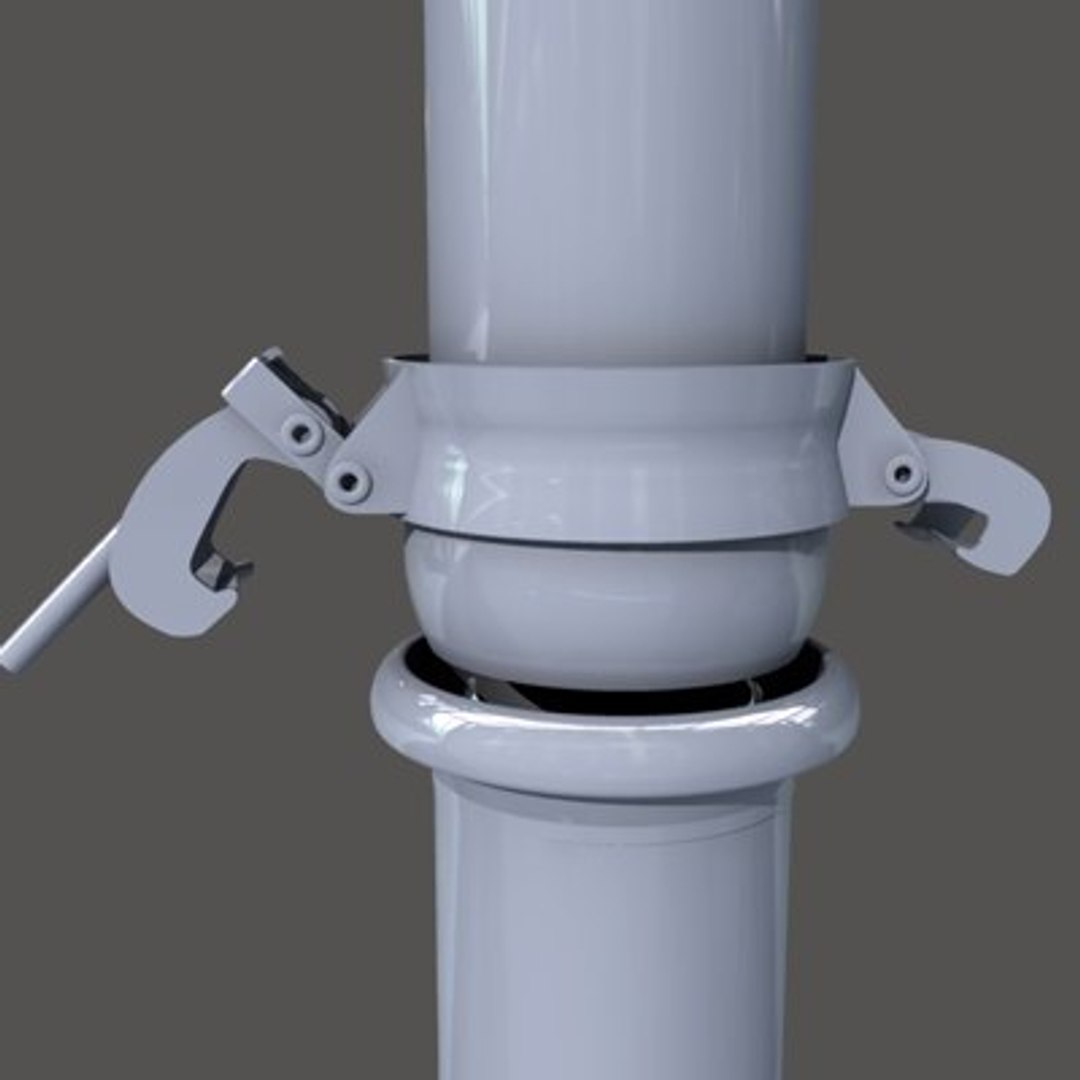 Pipe Union Link 3d Model