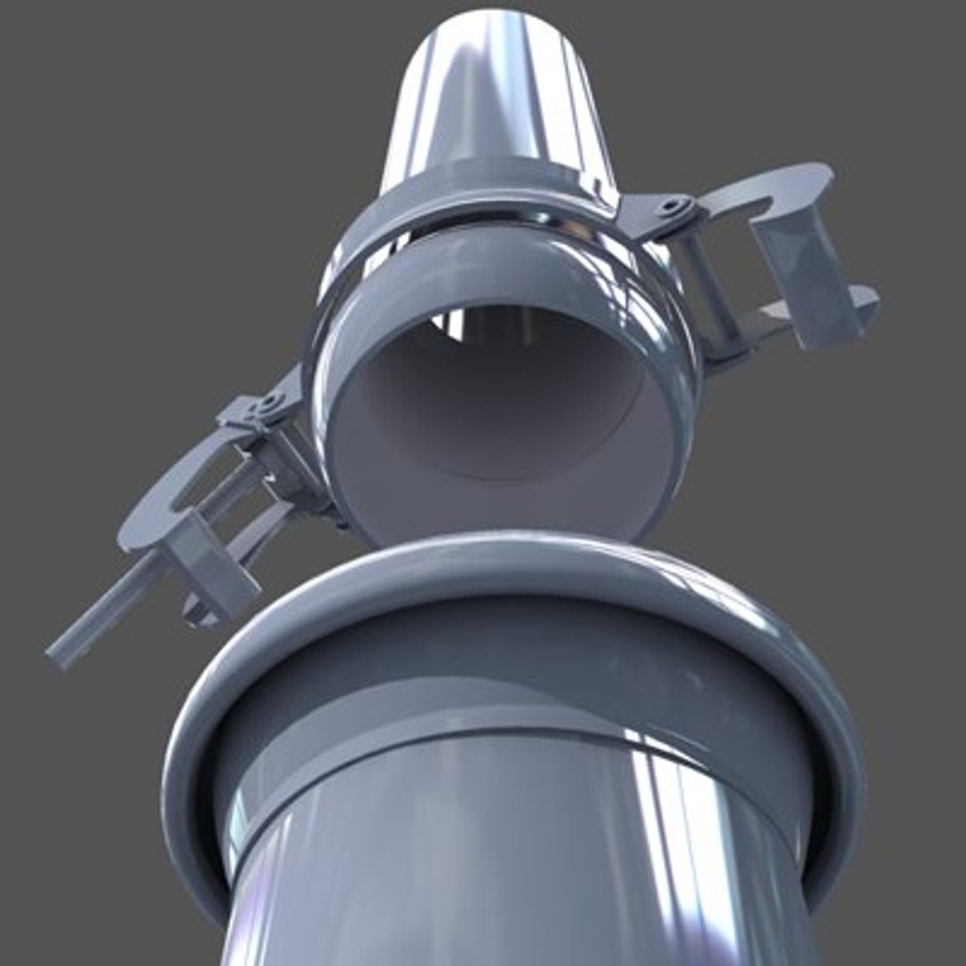 Pipe Union Link 3d Model