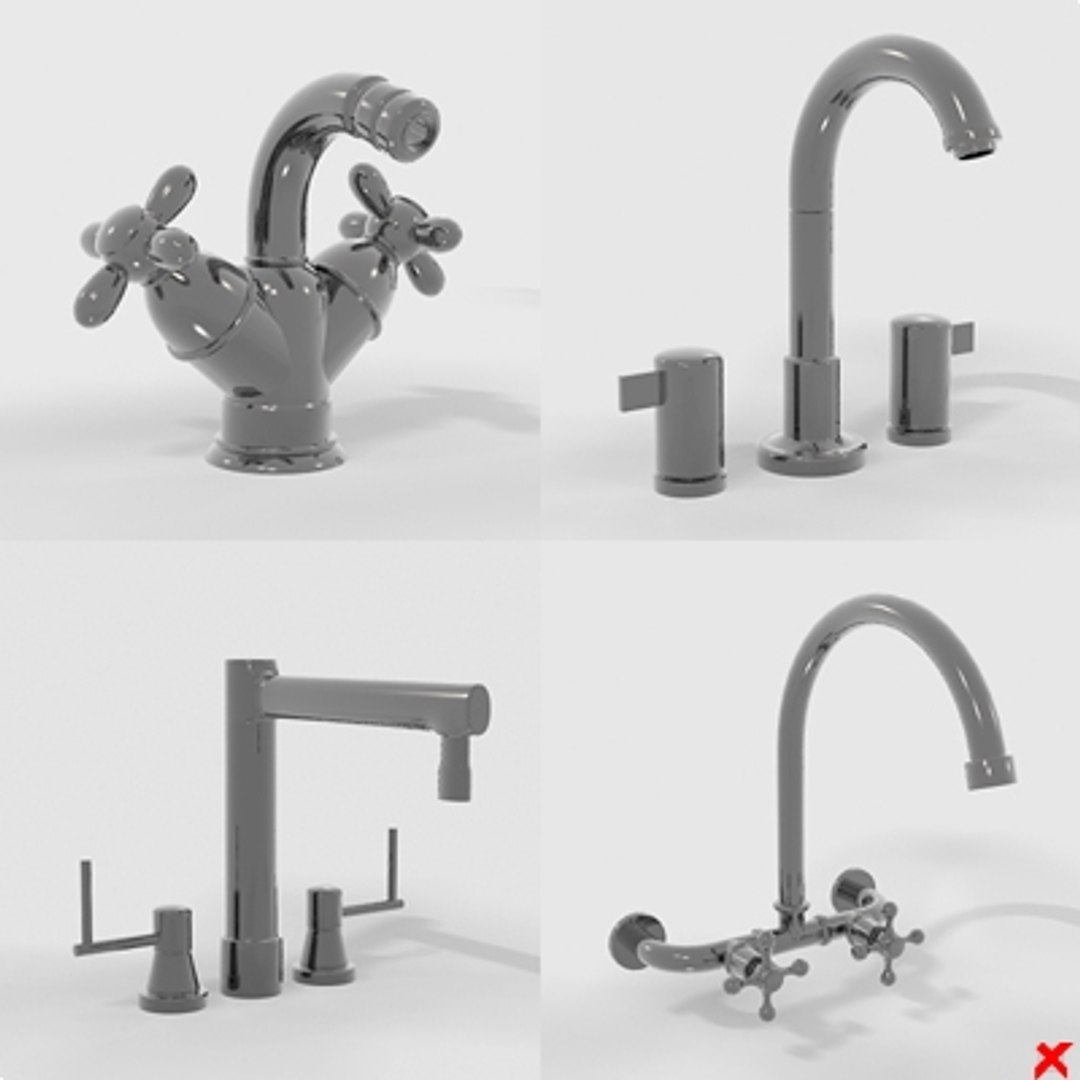 faucet 3d max