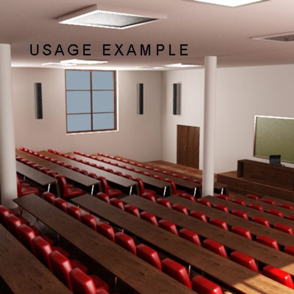 assembly hall 3d 3ds