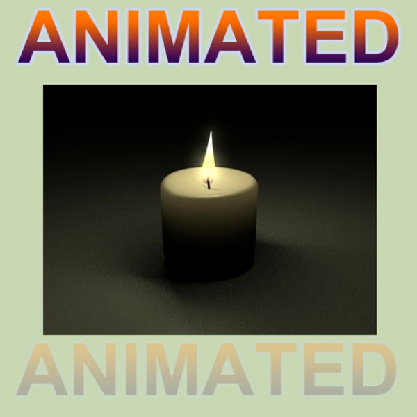 Animated Candle 3D Models for Download | TurboSquid