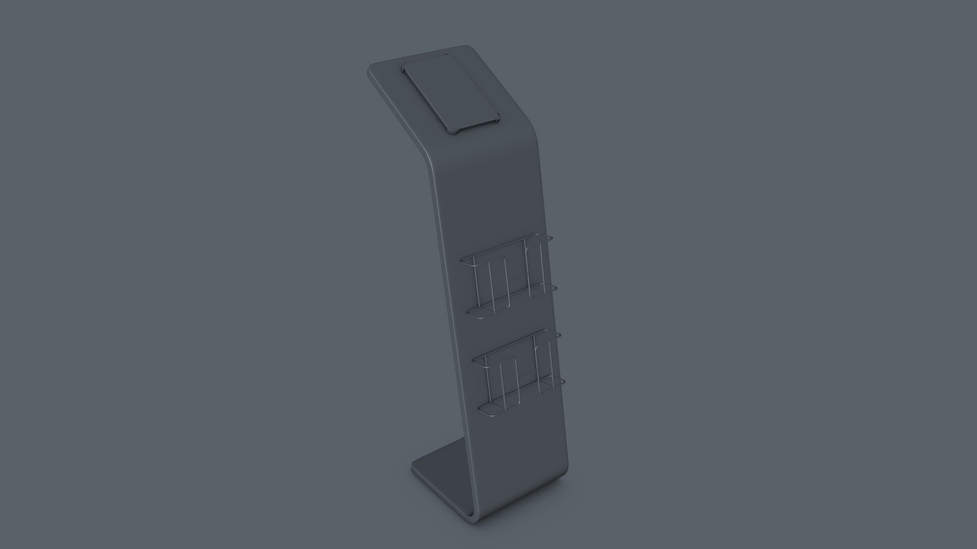 3D Brochure Stand - TurboSquid 1326195