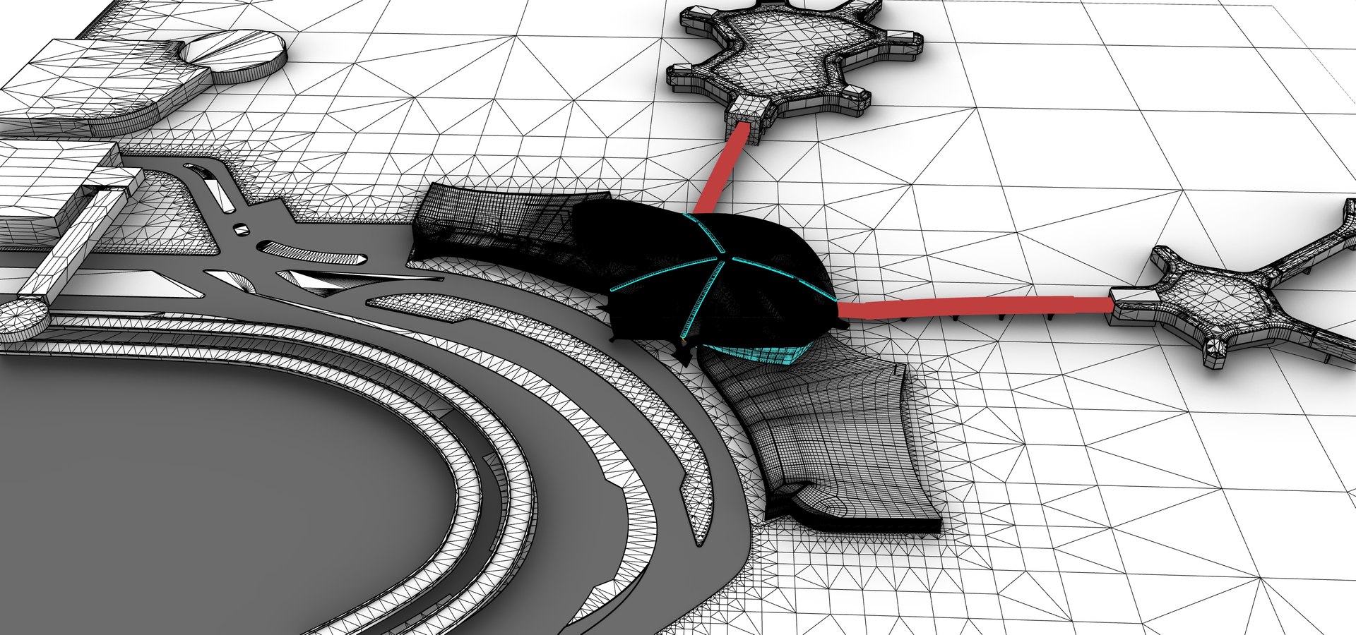 3D TWA Flight Center 90s Model Model - TurboSquid 2170043