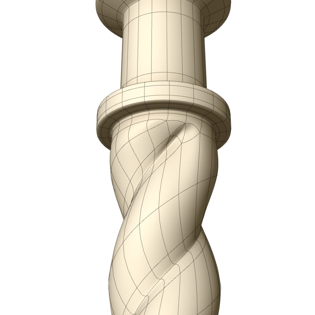 3D simple ornamental pillars model - TurboSquid 1208763
