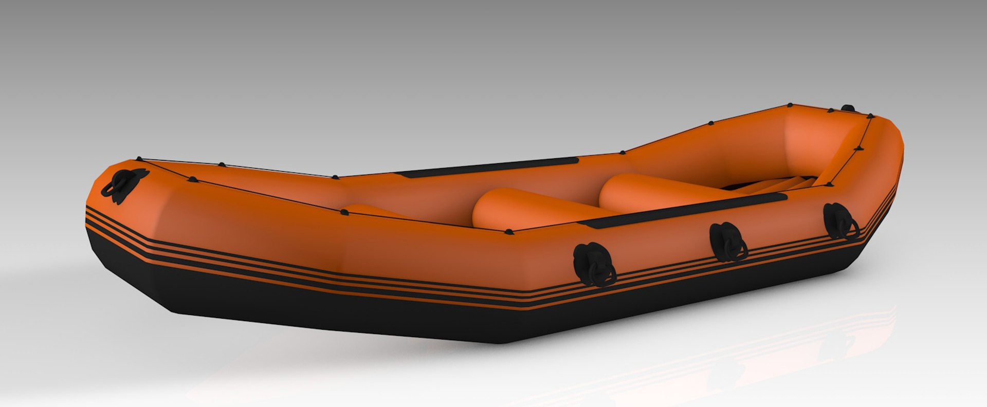 Rafting Ship Boat 3D - TurboSquid 1536484