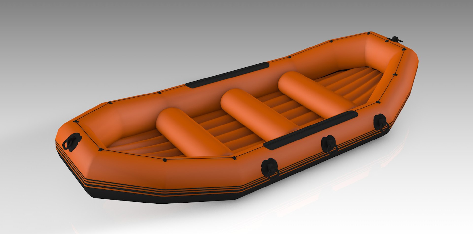 Rafting Ship Boat 3D - TurboSquid 1536484