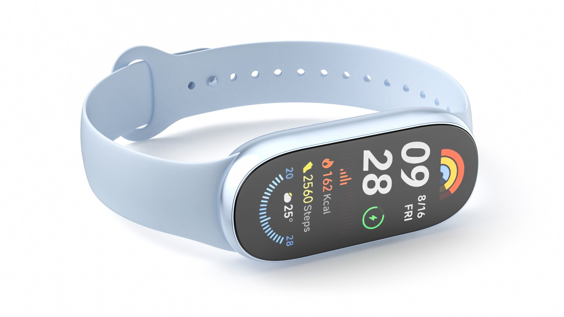 Xiaomi Smart Band 9 Pink 3D Model - TurboSquid 2280369