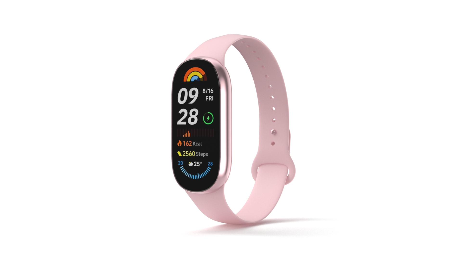 Xiaomi Smart Band 9 Pink 3D Model - TurboSquid 2280369