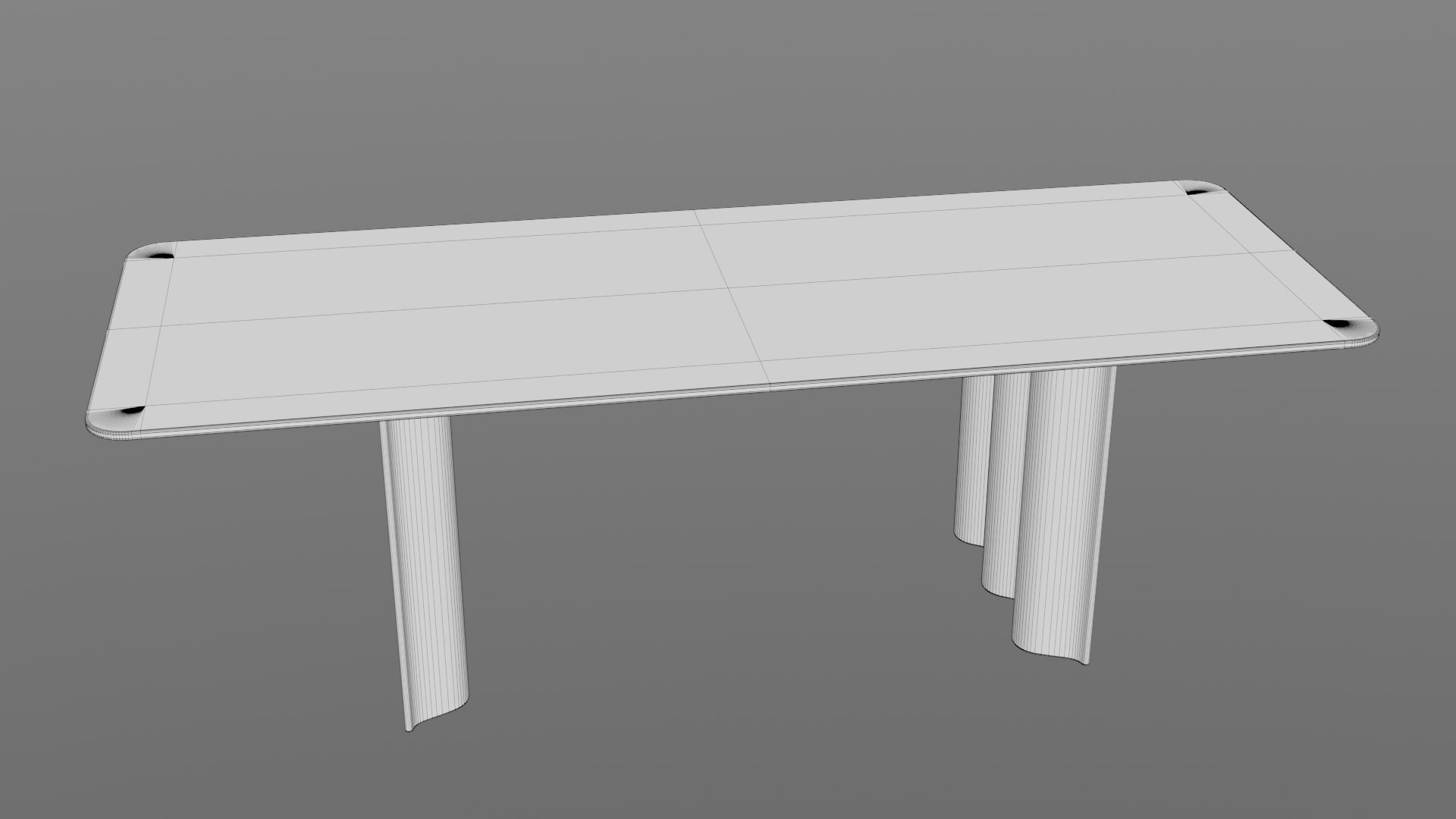 Curtain Table by Zeitraum 3D - TurboSquid 1726193