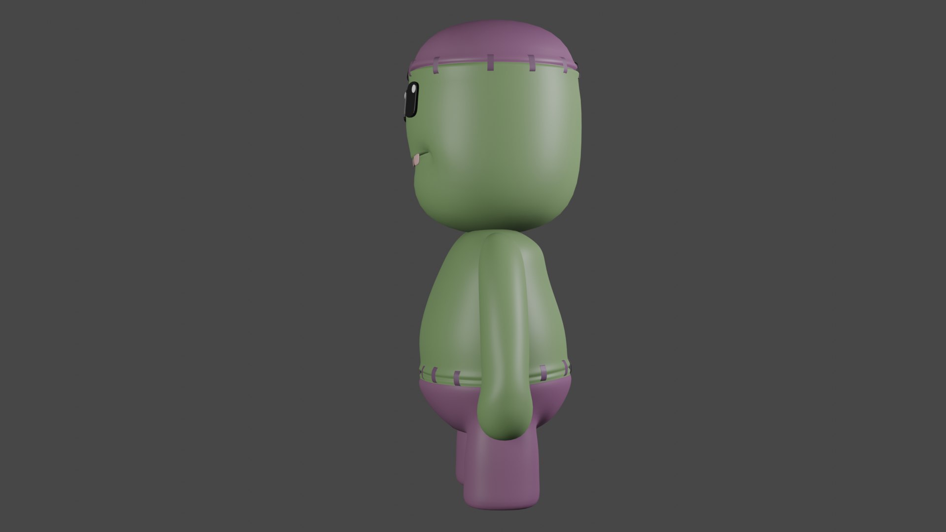 Cute Zombie 3D Model - TurboSquid 2049584