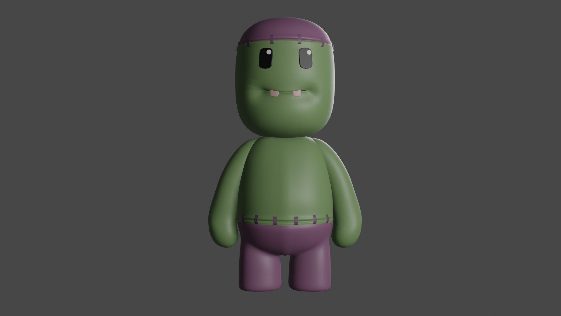 Cute Zombie 3D Model - TurboSquid 2049584